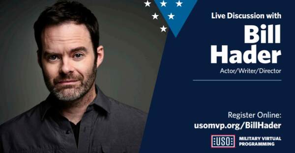 Coffee and MVP watch Party Live Discussion with Bill Hader • USO Illinois