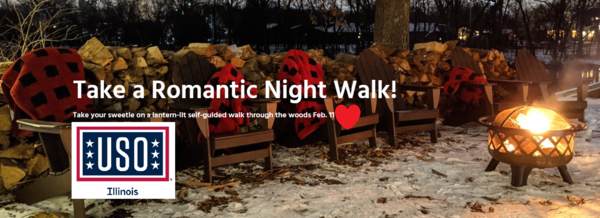 USO Military Spouse Program: Romantic Night Walks • USO Illinois